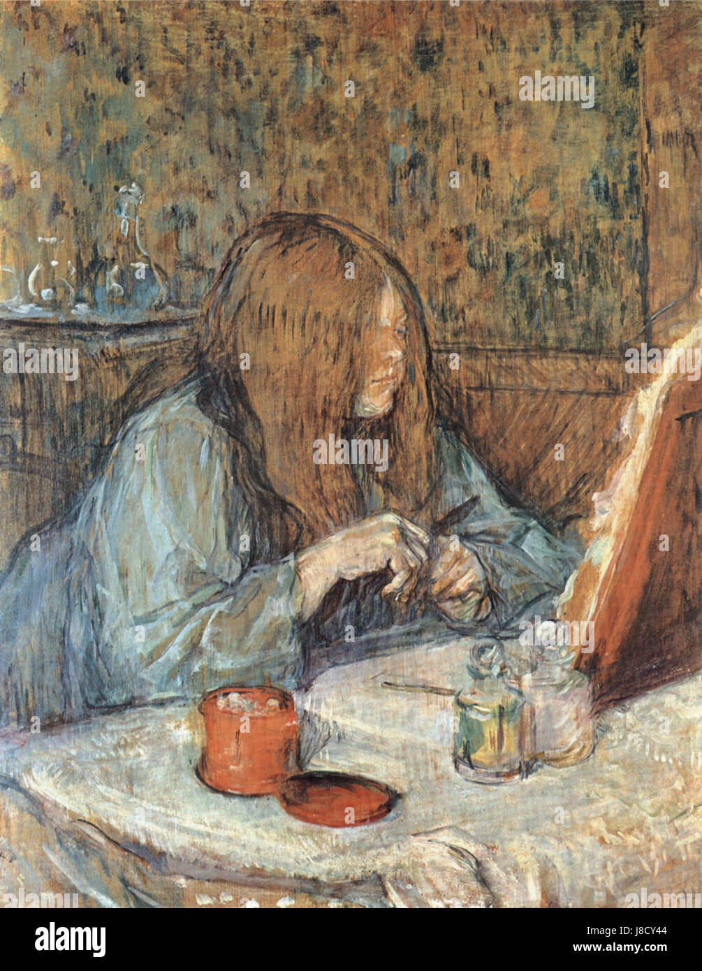 Drawing by henri de toulouse lautrec hi-res stock photography and ...