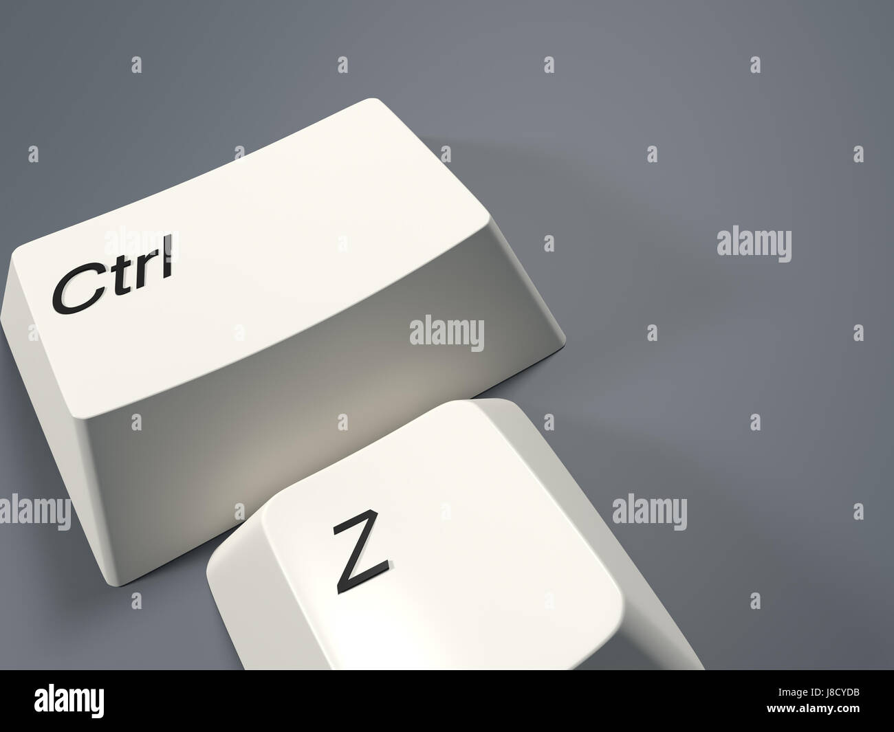 button, key, keyboard, blue, isolated, command, studio, illustration ...