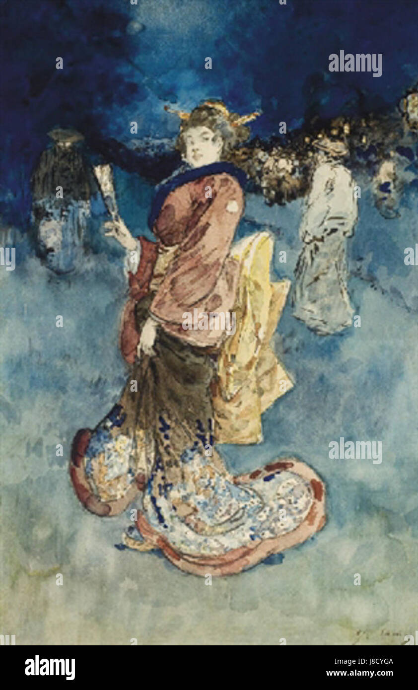 Henry Somm, an artist known for his work in the late 19th century ...