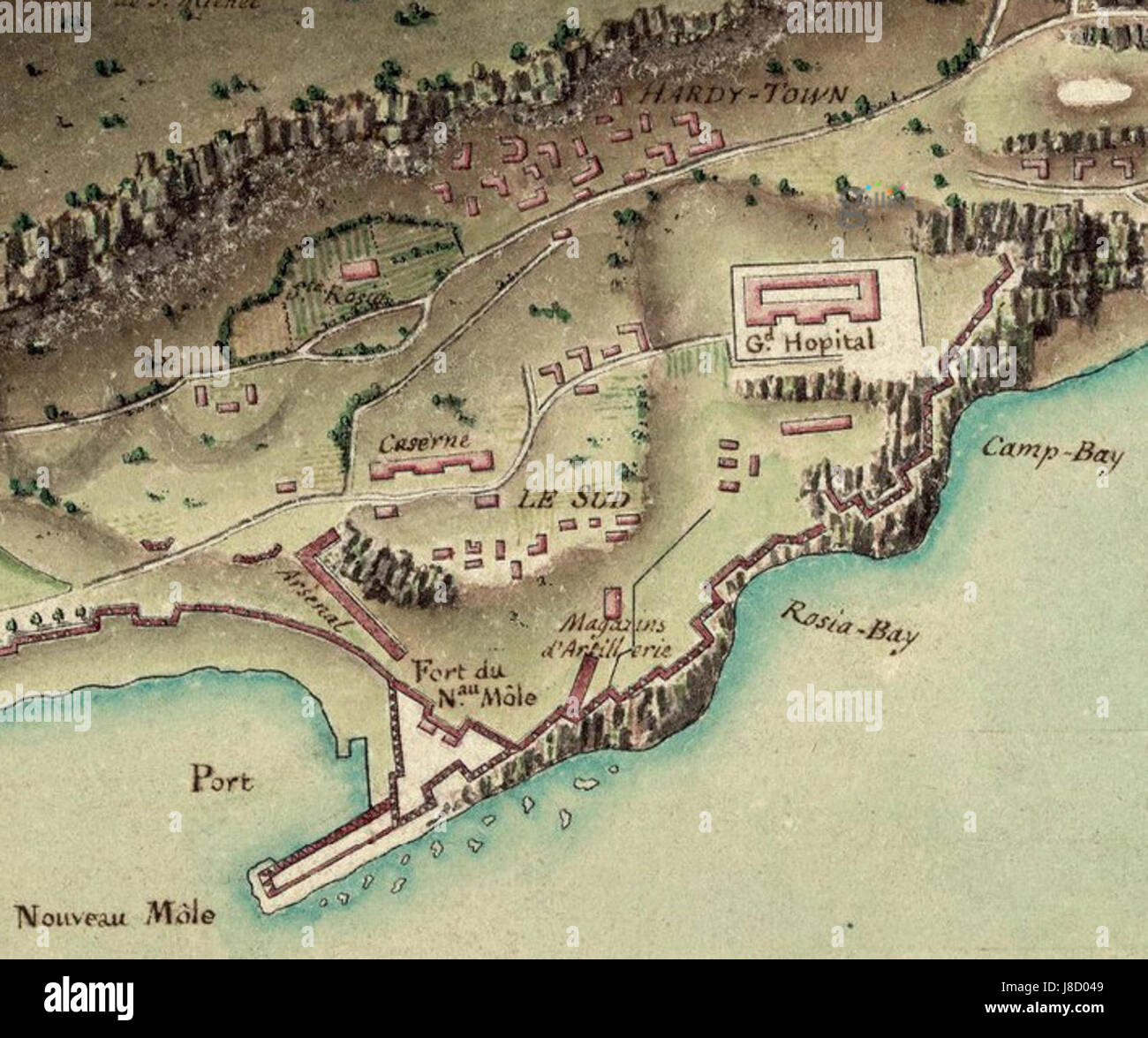 1811 map hi-res stock photography and images - Alamy