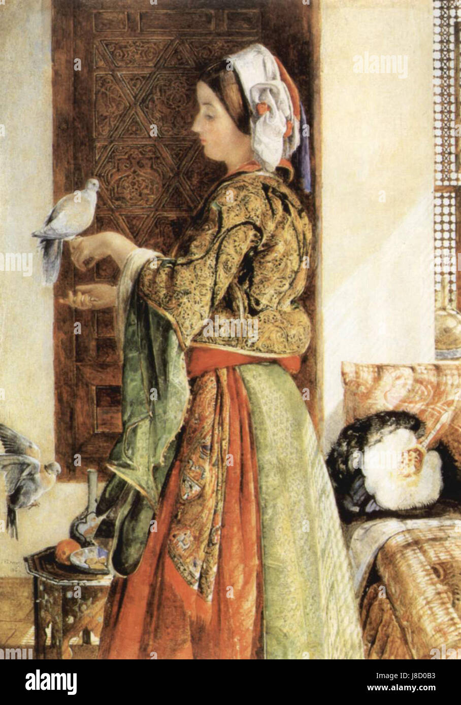 John Frederick Lewis was an English painter known for his detailed and ...
