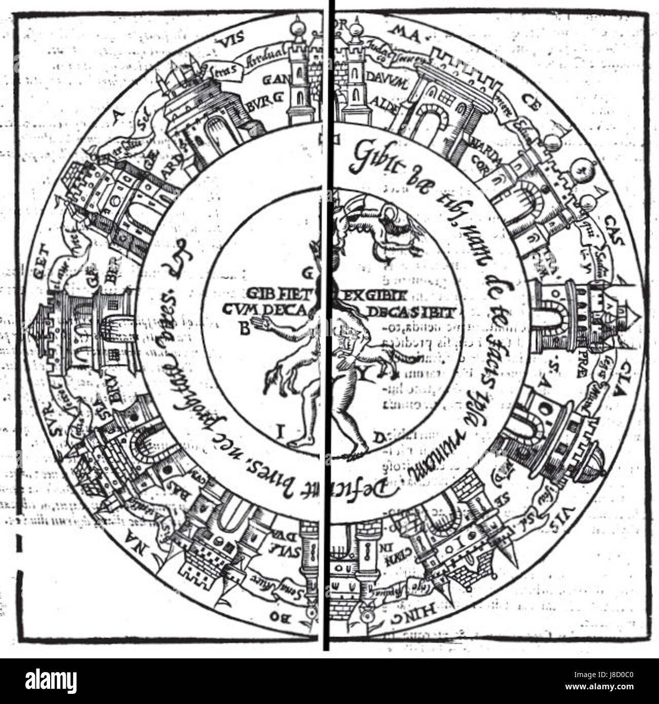 A detailed engraving or map titled 'Imago Flandriae,' created in 1578 ...