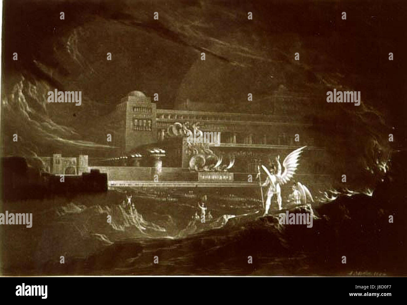 This image is an enhanced version of John Martin's famous painting ...