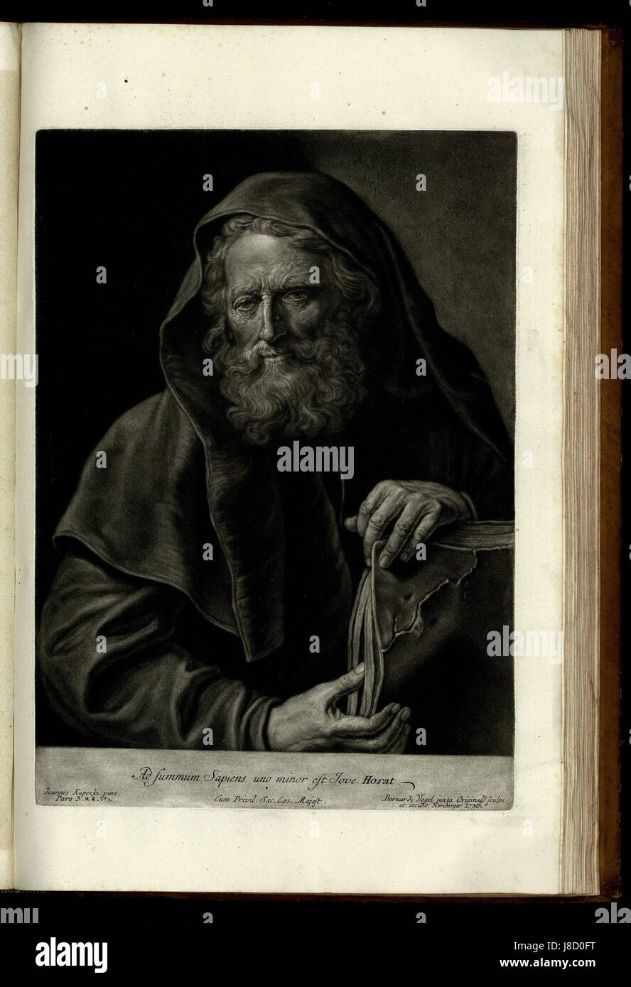 This image is a reproduction of a painting by Ioannis Kupezky, a ...