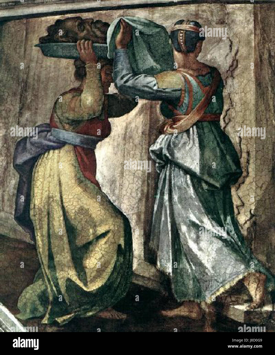 'Judith und Holofernes' refers to a fresco depicting the biblical story ...