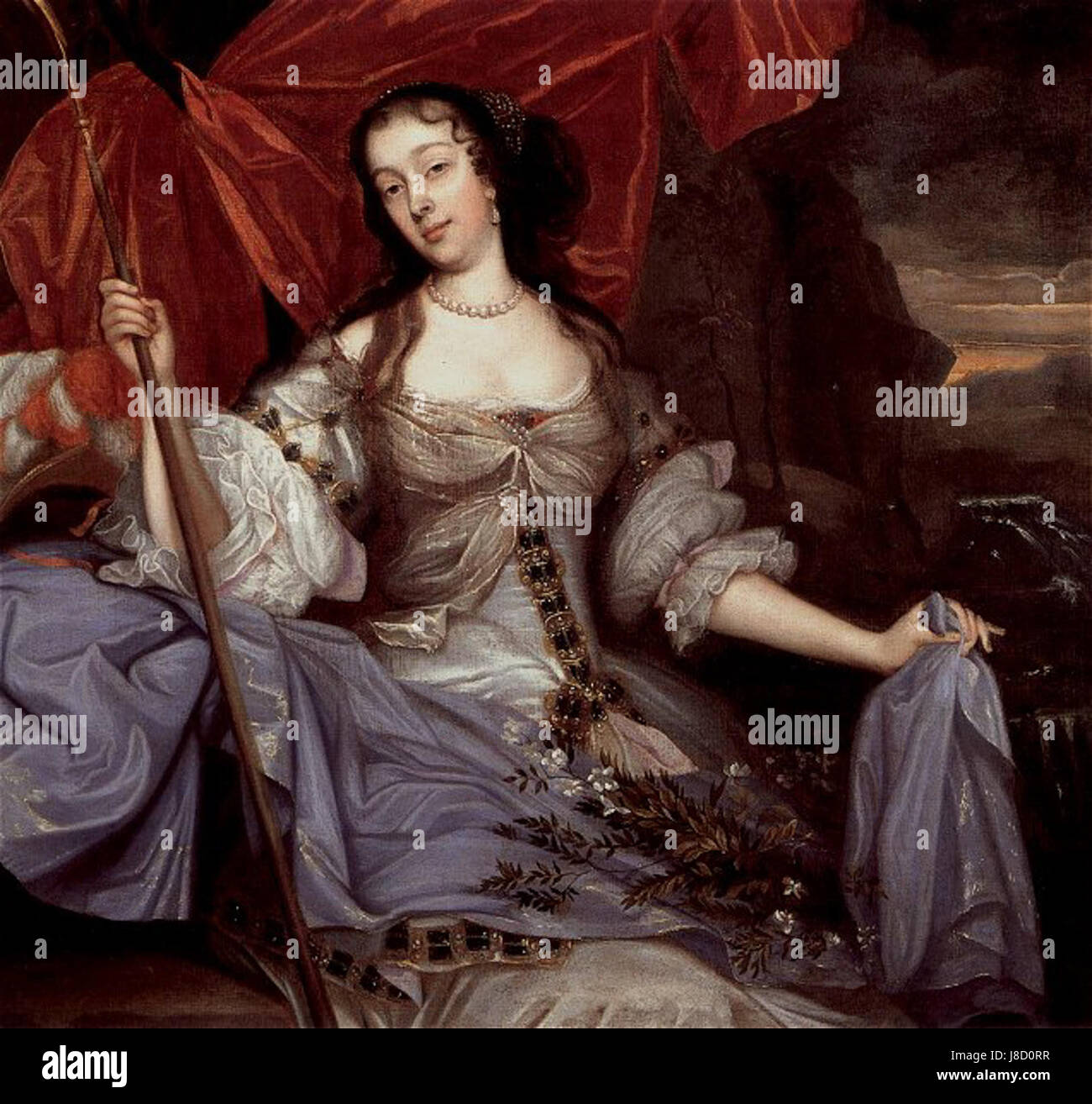 John Michael Wright's portrait of Barbara Villiers captures the ...