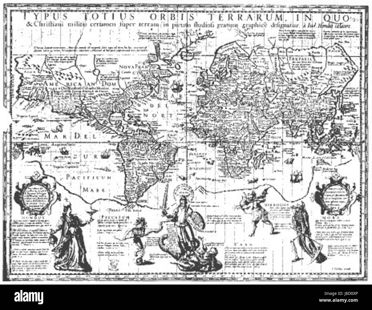 Jodocus hondius Black and White Stock Photos & Images - Alamy