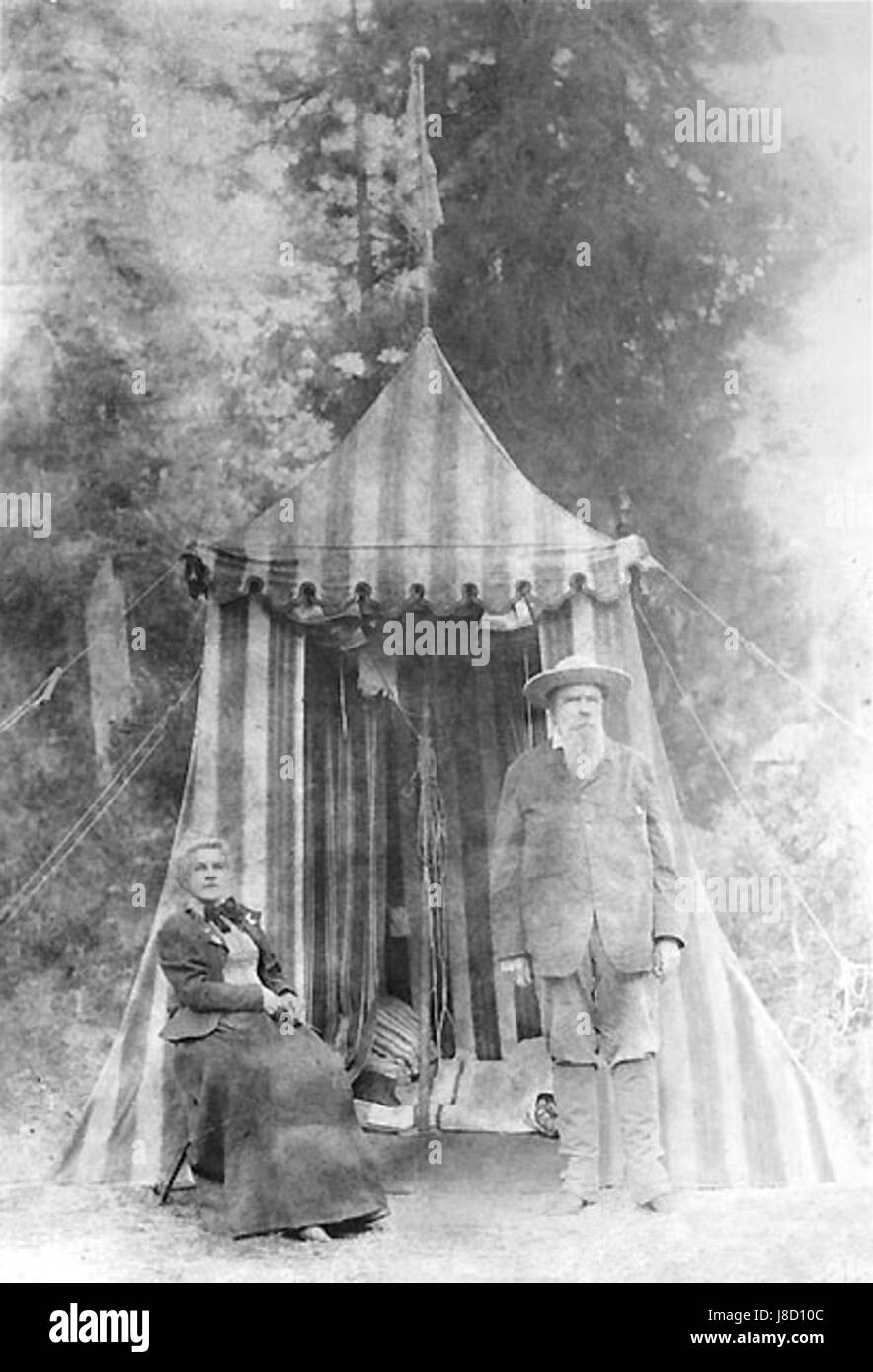 John and Annie Bidwell were prominent figures in California history ...