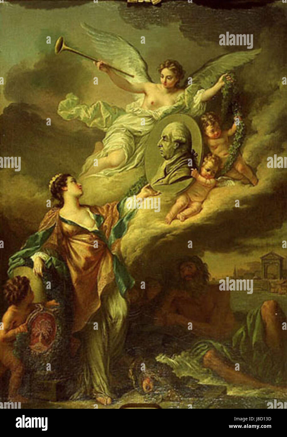 Classical allegorical painting hi-res stock photography and images - Alamy