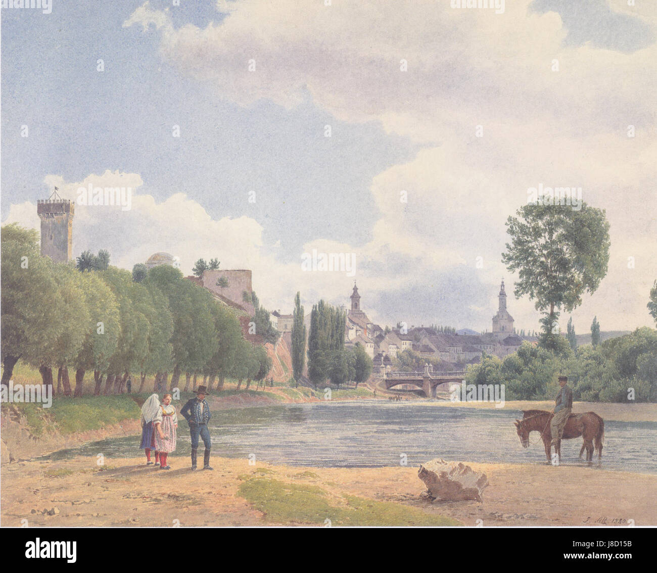 Ancient teschen map hi-res stock photography and images - Alamy