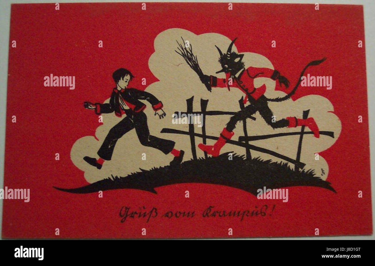 Krampus is a figure from Central European folklore, known for his ...
