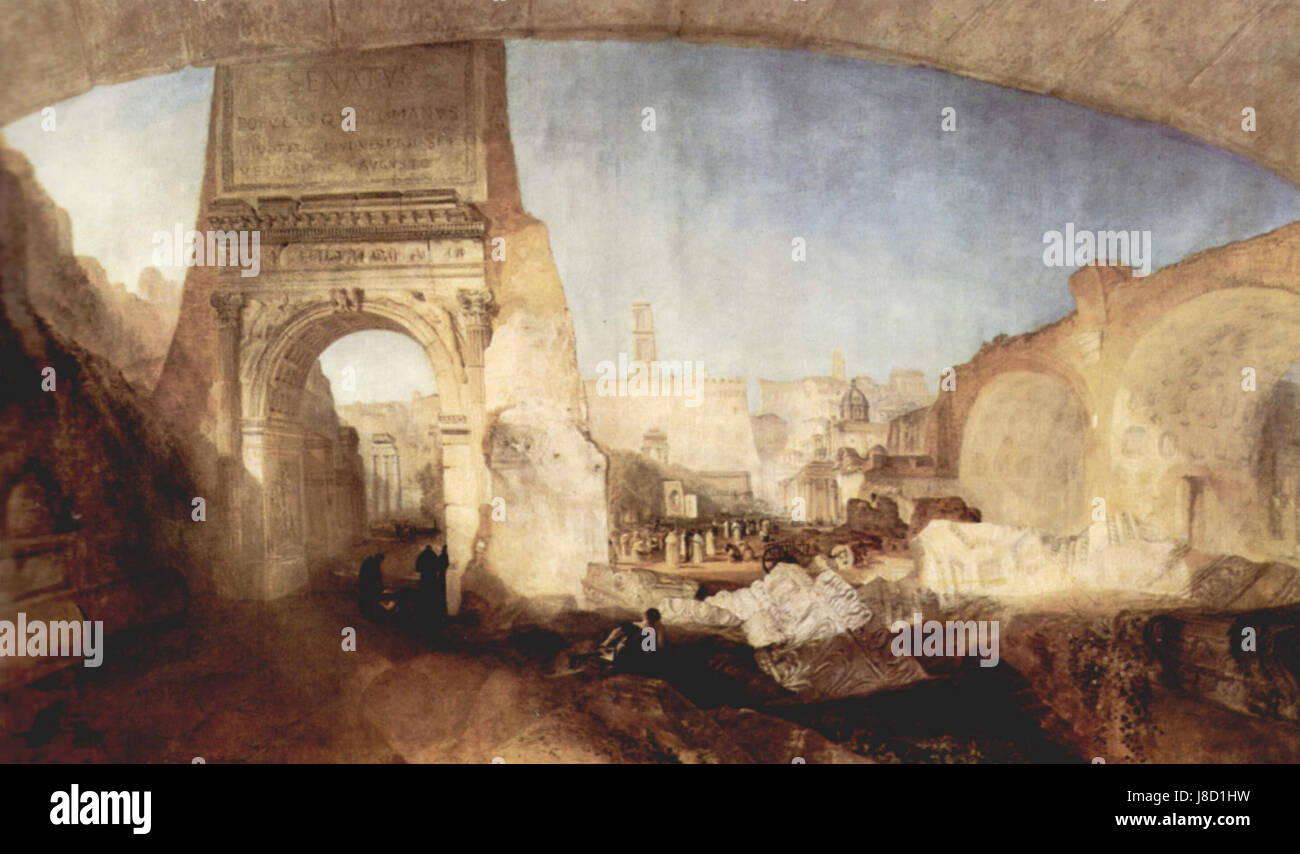 This artwork by Joseph Mallord William Turner showcases his signature ...