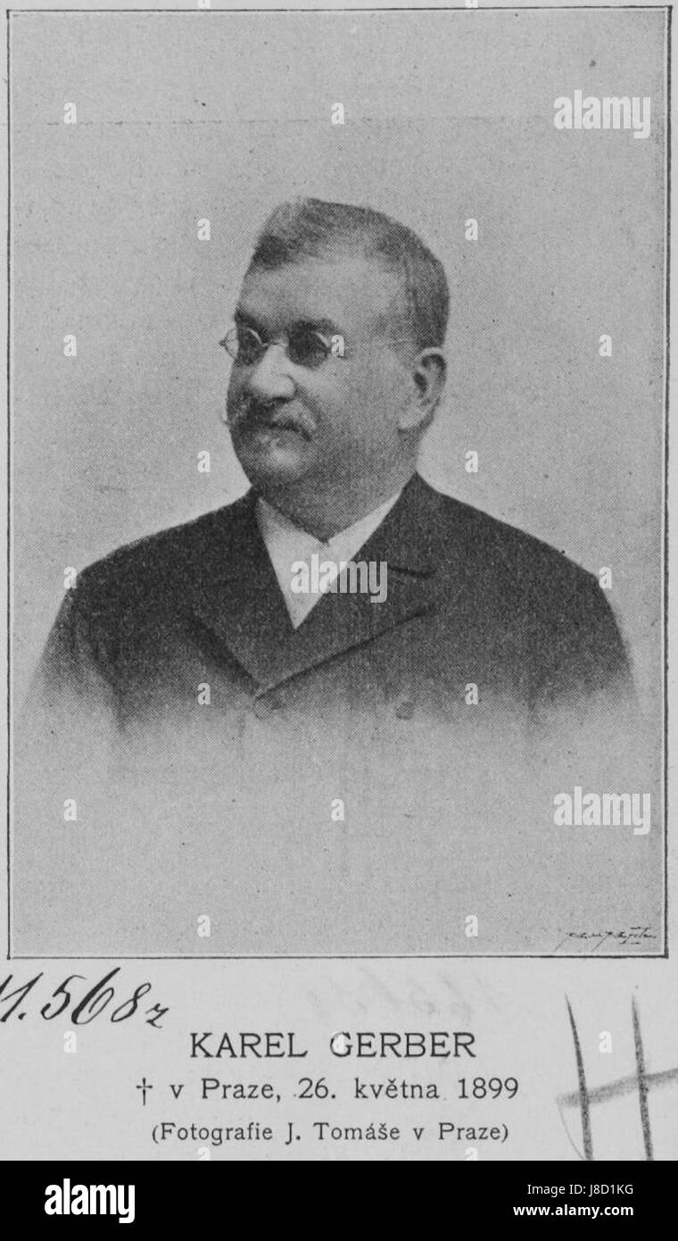 Karel Gerber 1899 Tomas Stock Photo - Alamy