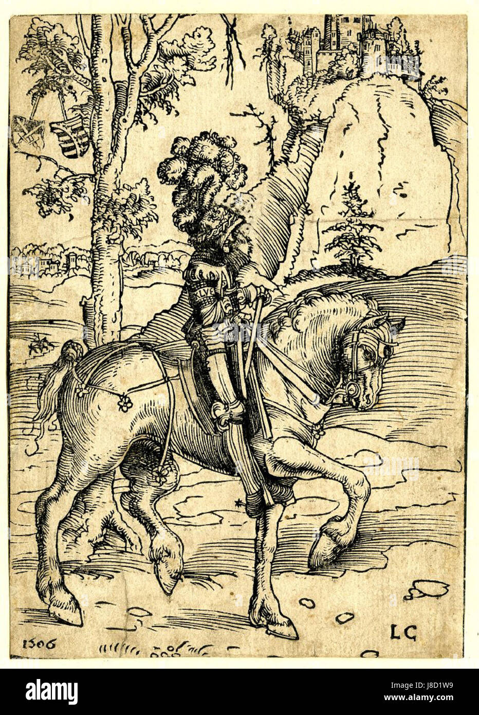 Horse knight medieval hi-res stock photography and images - Alamy