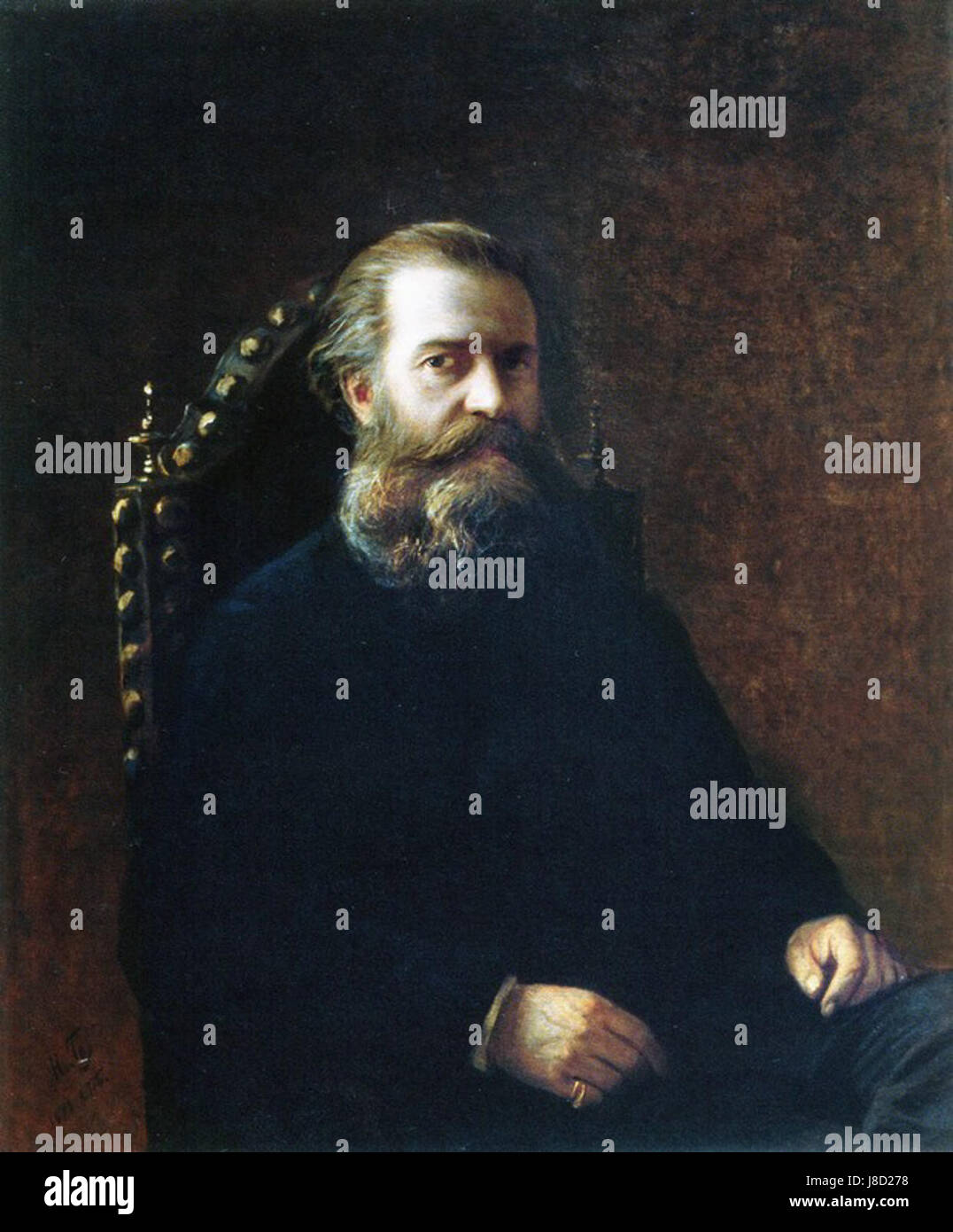This image features a portrait of P.A. Kochubey, a notable historical ...