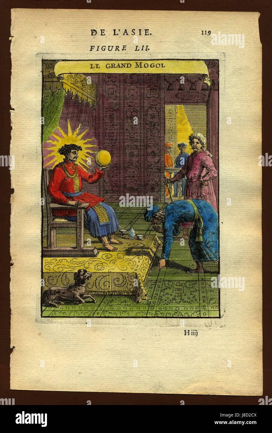 Le Grand Mogol (1683 Stock Photo - Alamy