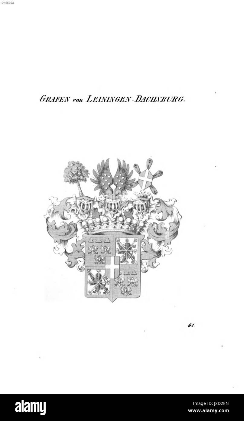 Leiningen Dachsburg Tyroff was a noble family from Germany. This title ...