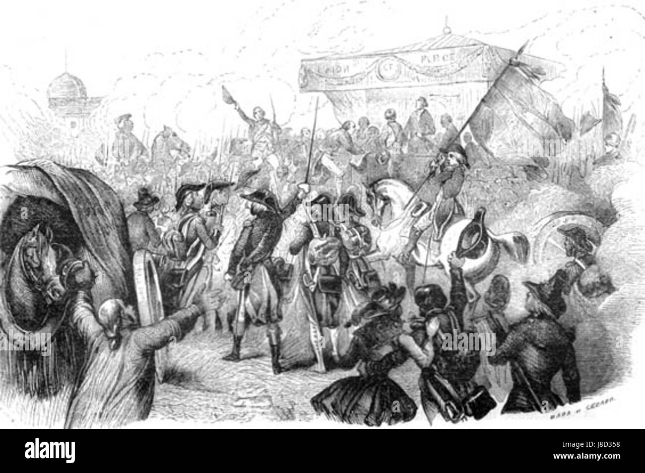 Map of la patrie hi-res stock photography and images - Alamy