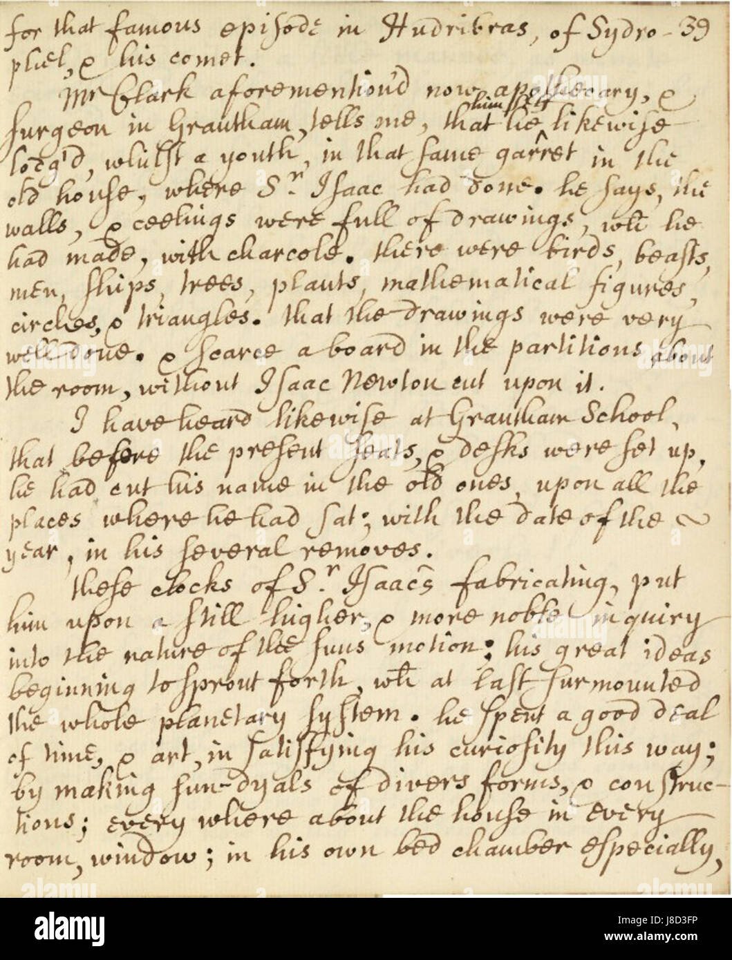 The 'Memoirs of Sir Isaac Newton's Life' provides a detailed account of ...