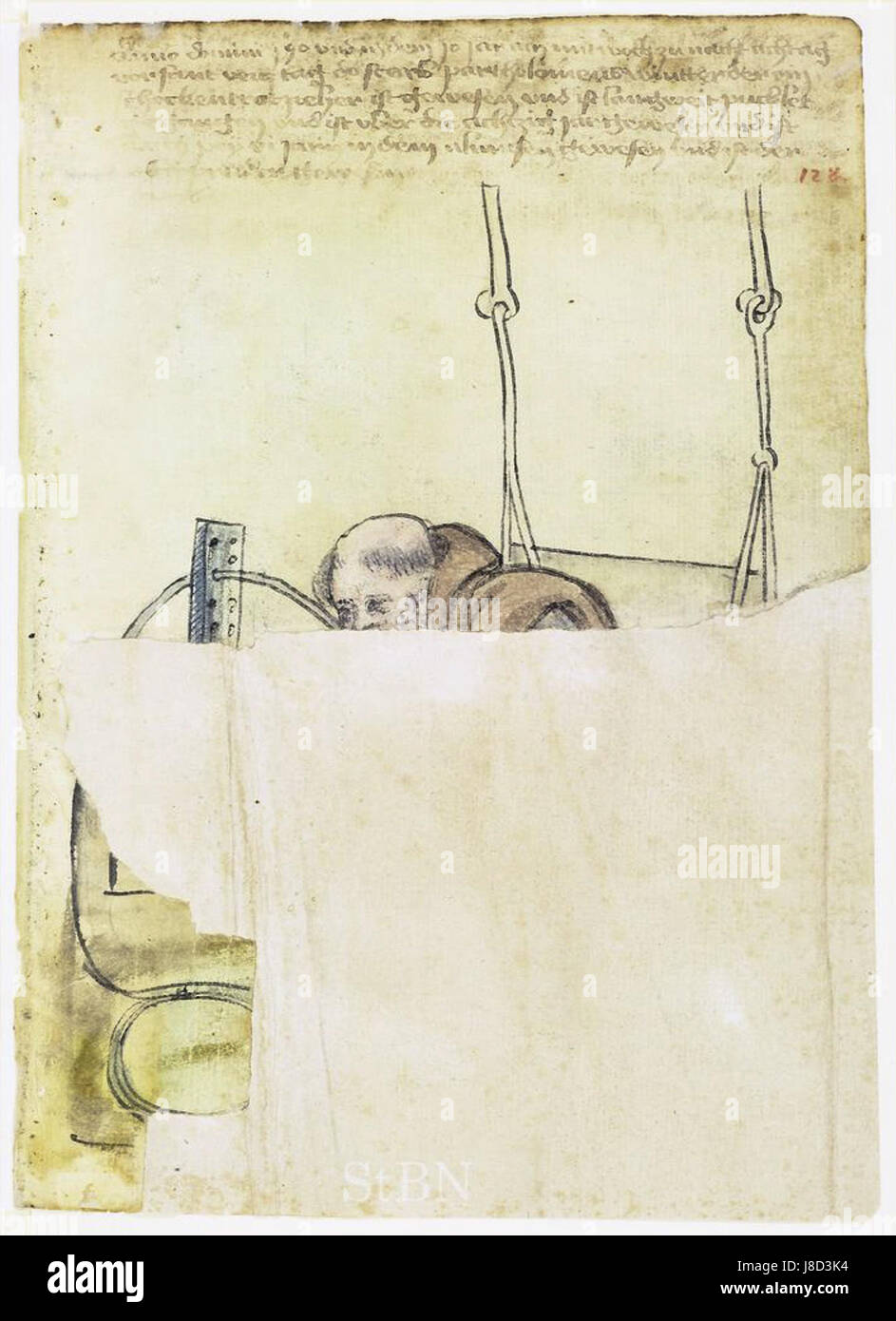 Mendel I 128 r refers to a manuscript or scientific work related to the ...