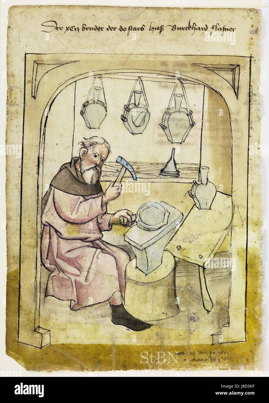 Mendel I 043 v refers to a manuscript or document related to Mendel's ...