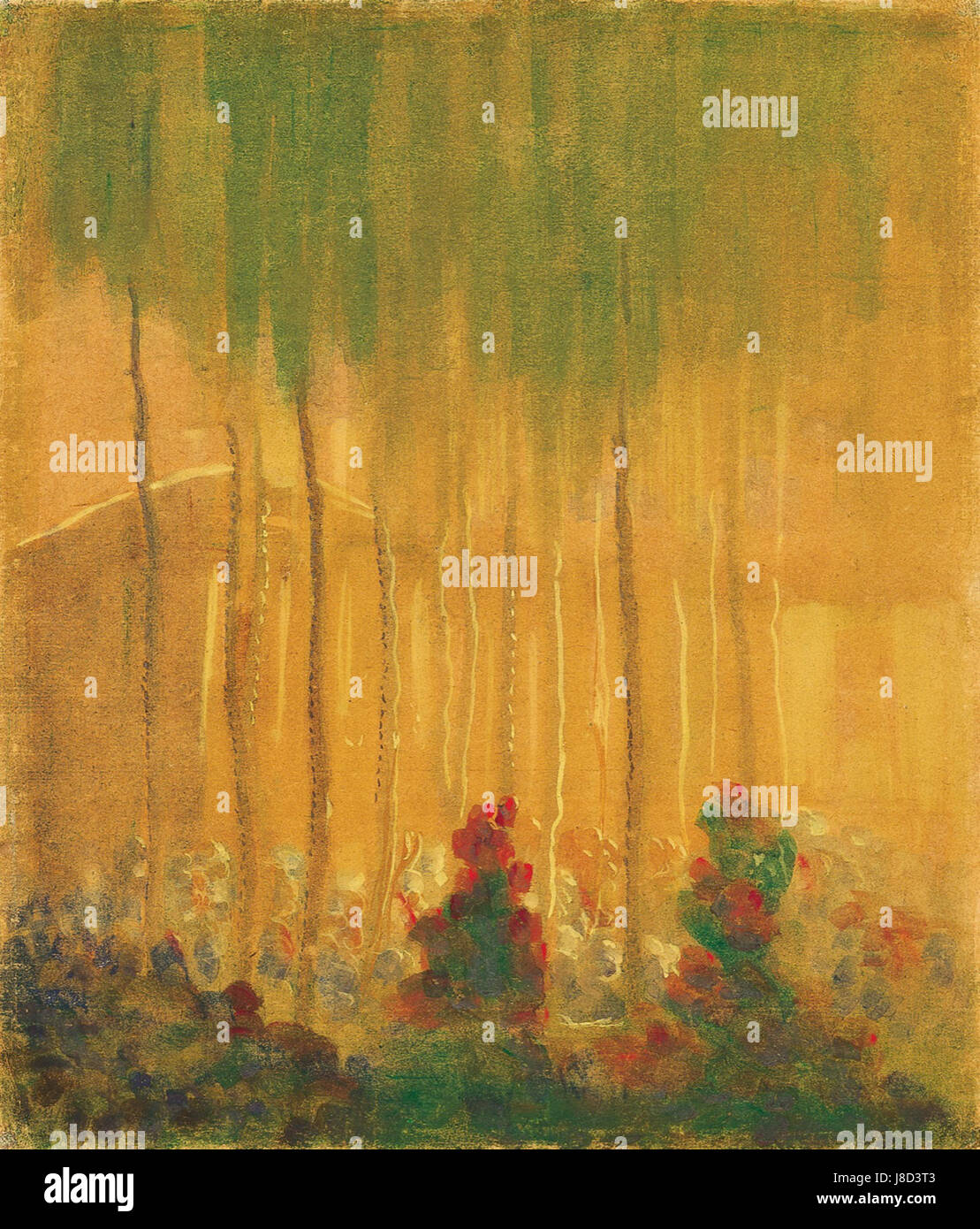 *Summer* (1907) by Mikalojus Konstantinas Ciurlionis is a painting that ...