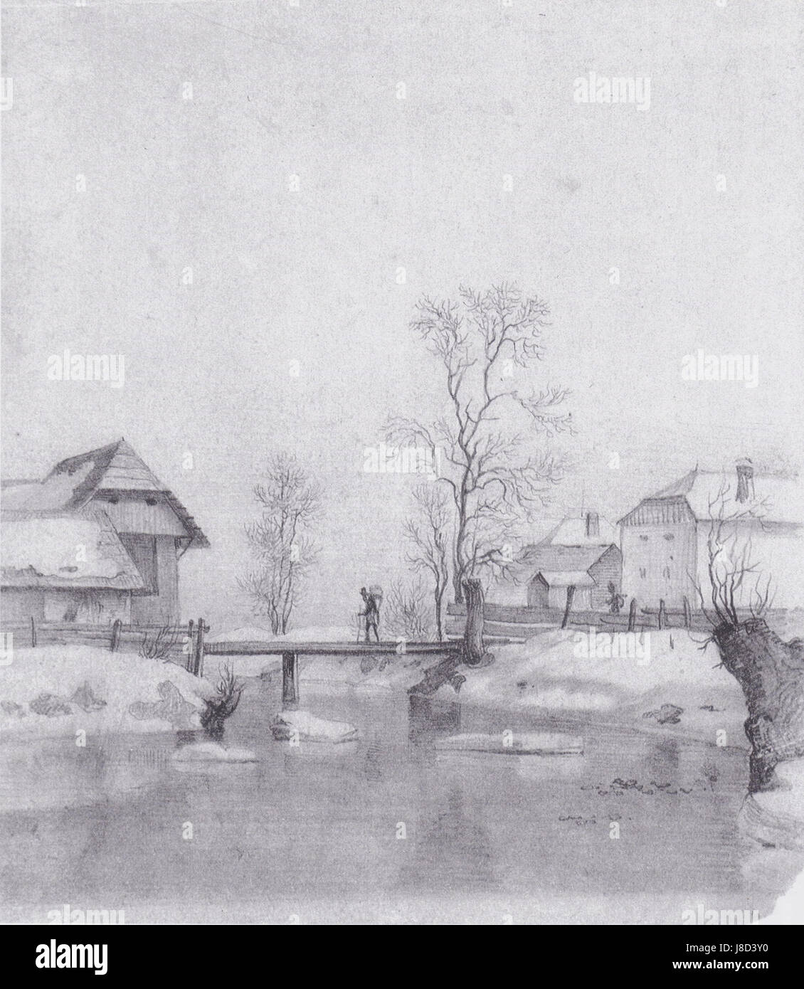 Markus Pernhart Die Walk 1844 Stock Photo - Alamy