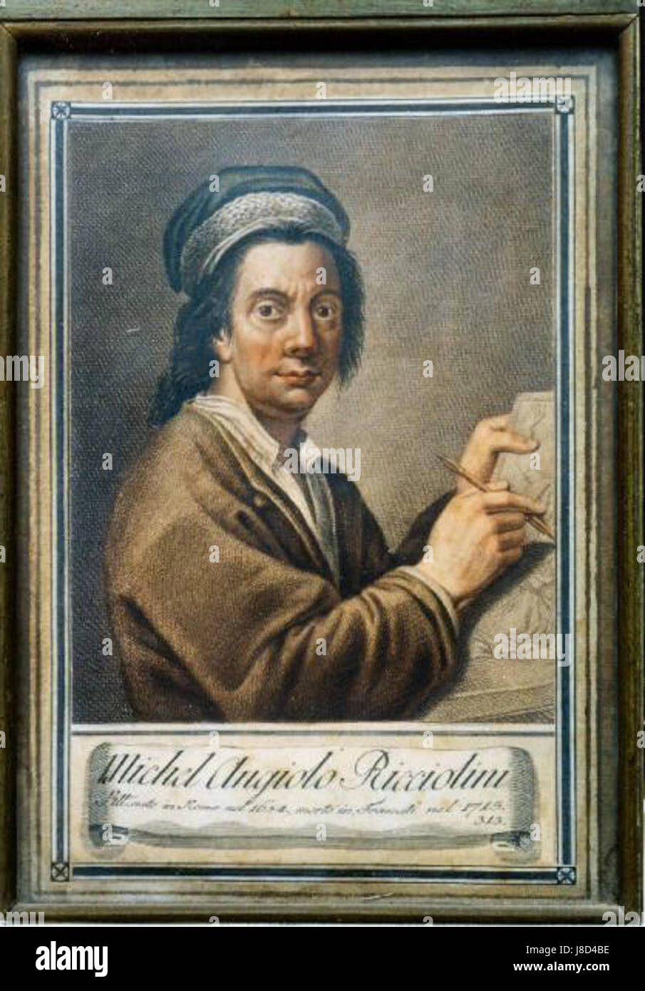 Michelangelo Ricciolini Portrait Stock Photo - Alamy