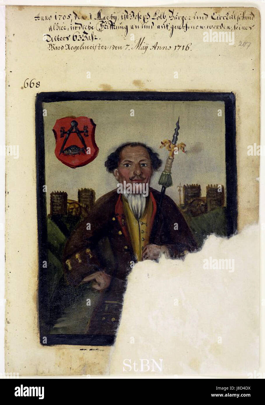 Mendel II 207 r likely refers to a specific manuscript, scientific ...