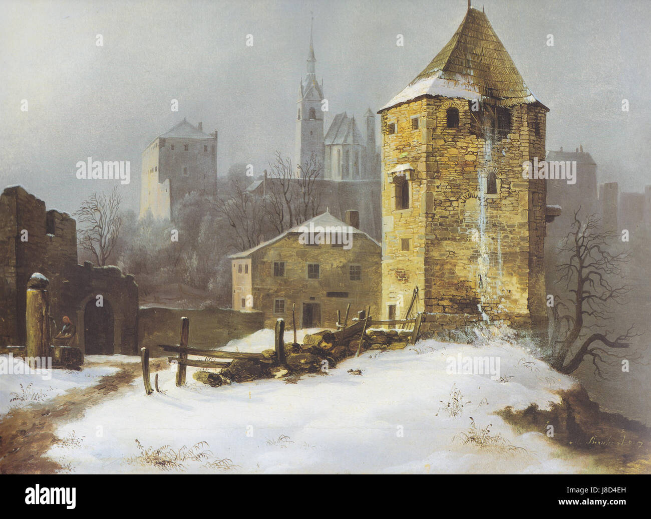 Markus Pernhart was a painter known for his depictions of Austrian ...