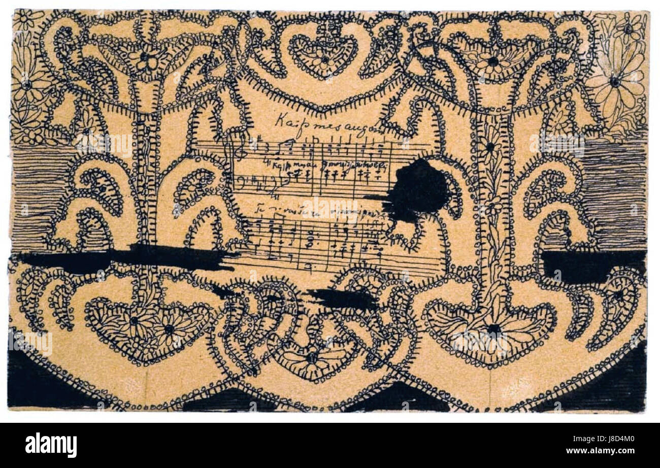 Mikalojus Konstantinas Ciurlionis When We Were Growing Up 1909 Stock Photo - Alamy