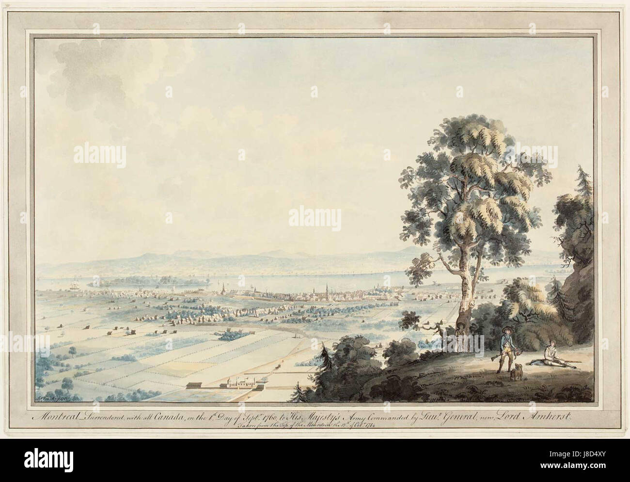 Montreal map drawing hi-res stock photography and images - Alamy