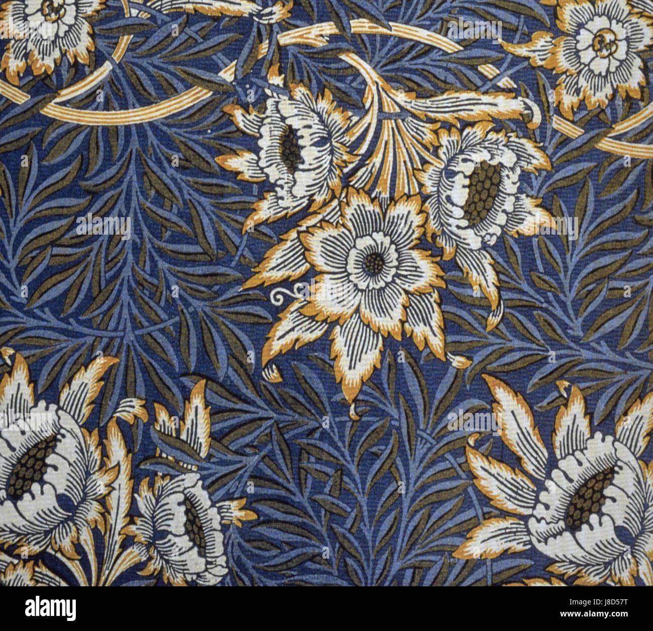 Morris' 'Tulip and Willow' (1873) is a design created by the British ...