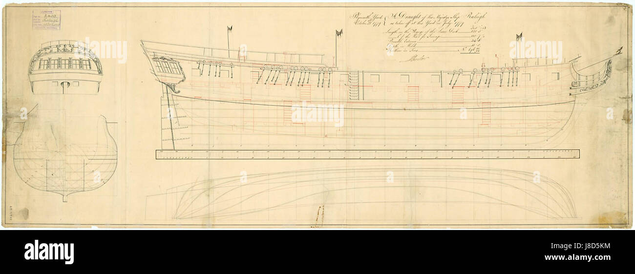 Hms raleigh hi-res stock photography and images - Alamy