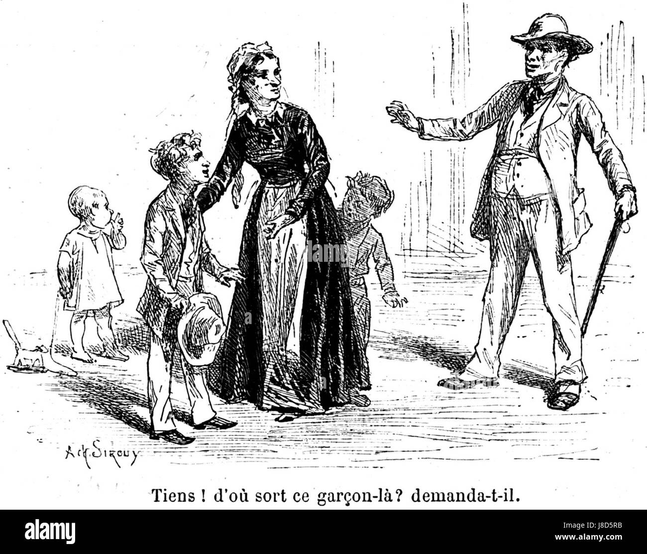The adventures of huck finn Black and White Stock Photos & Images - Alamy