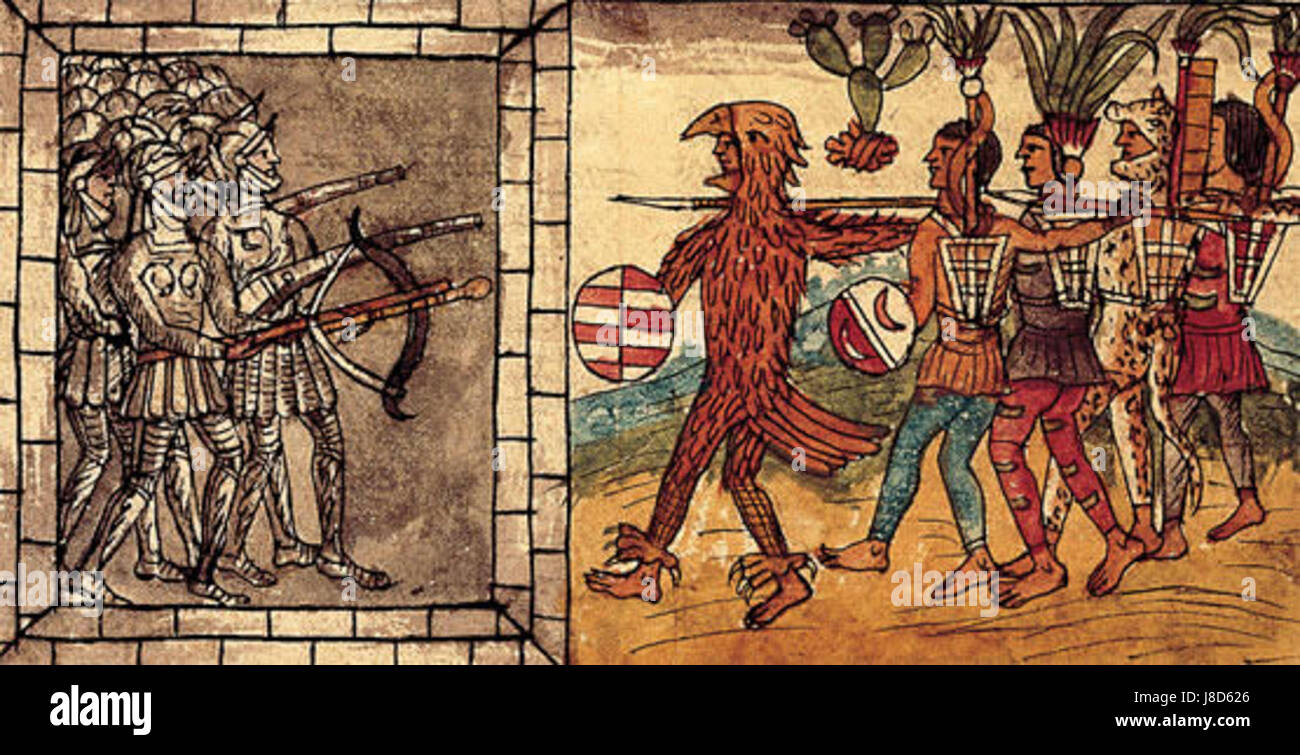Historia de los indios by diego duran hi-res stock photography and ...