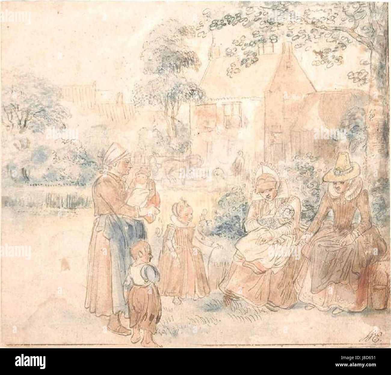 Hendrick Avercamp, a Dutch painter from the 17th century, is known for ...