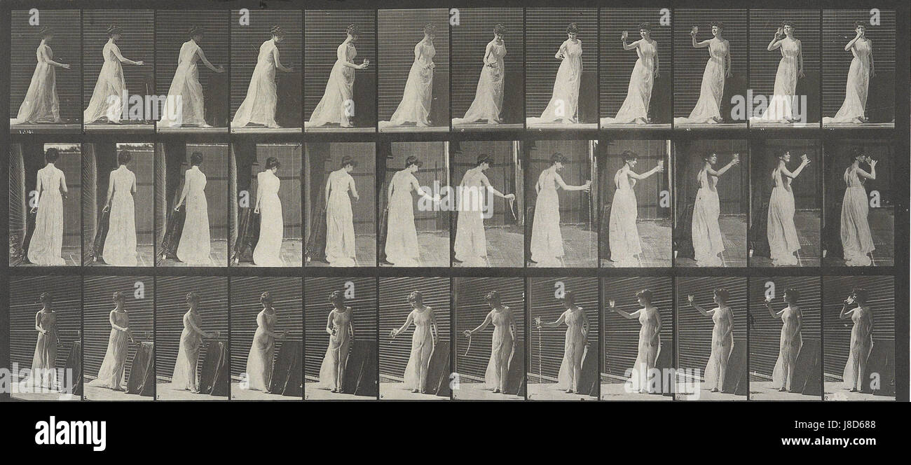 Eadweard Muybridge's Locomotion 462, from 1887, is part of his ...