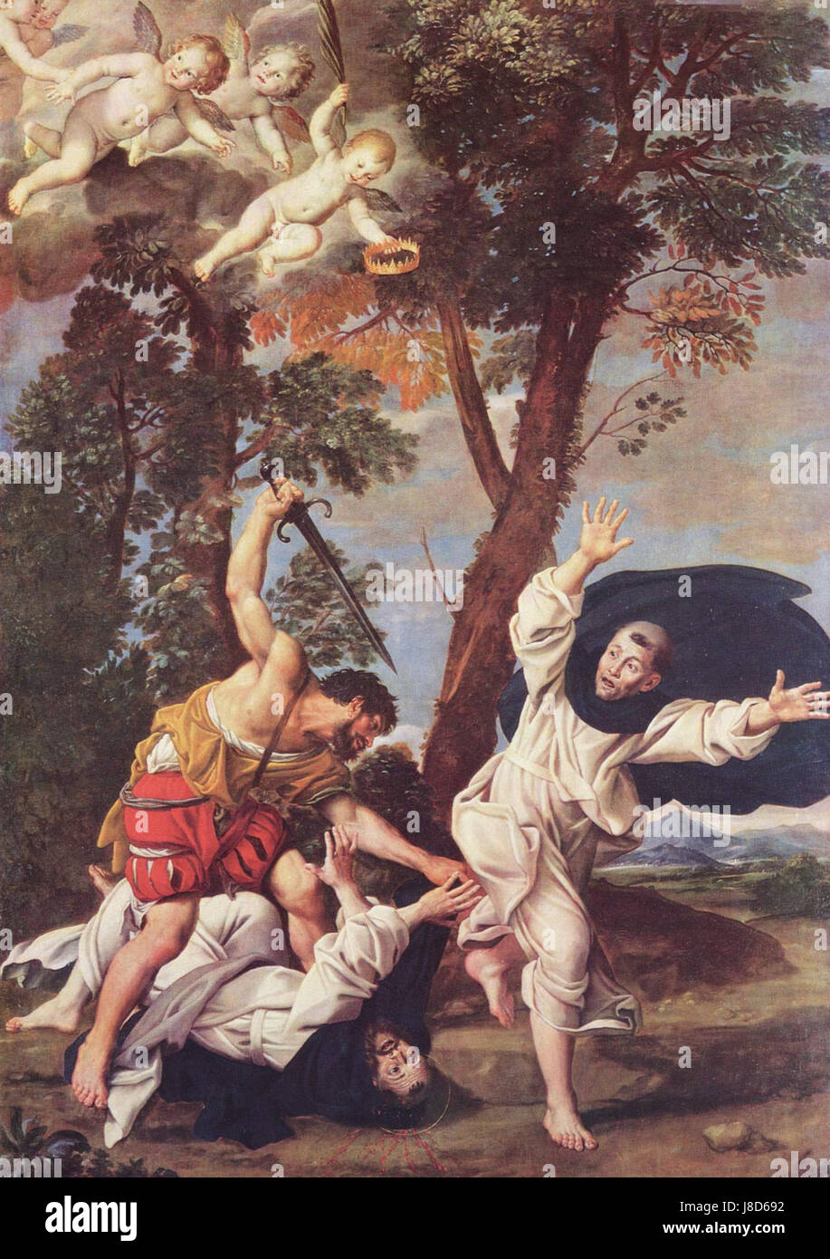 Domenichino was an Italian Baroque painter, known for his works that ...