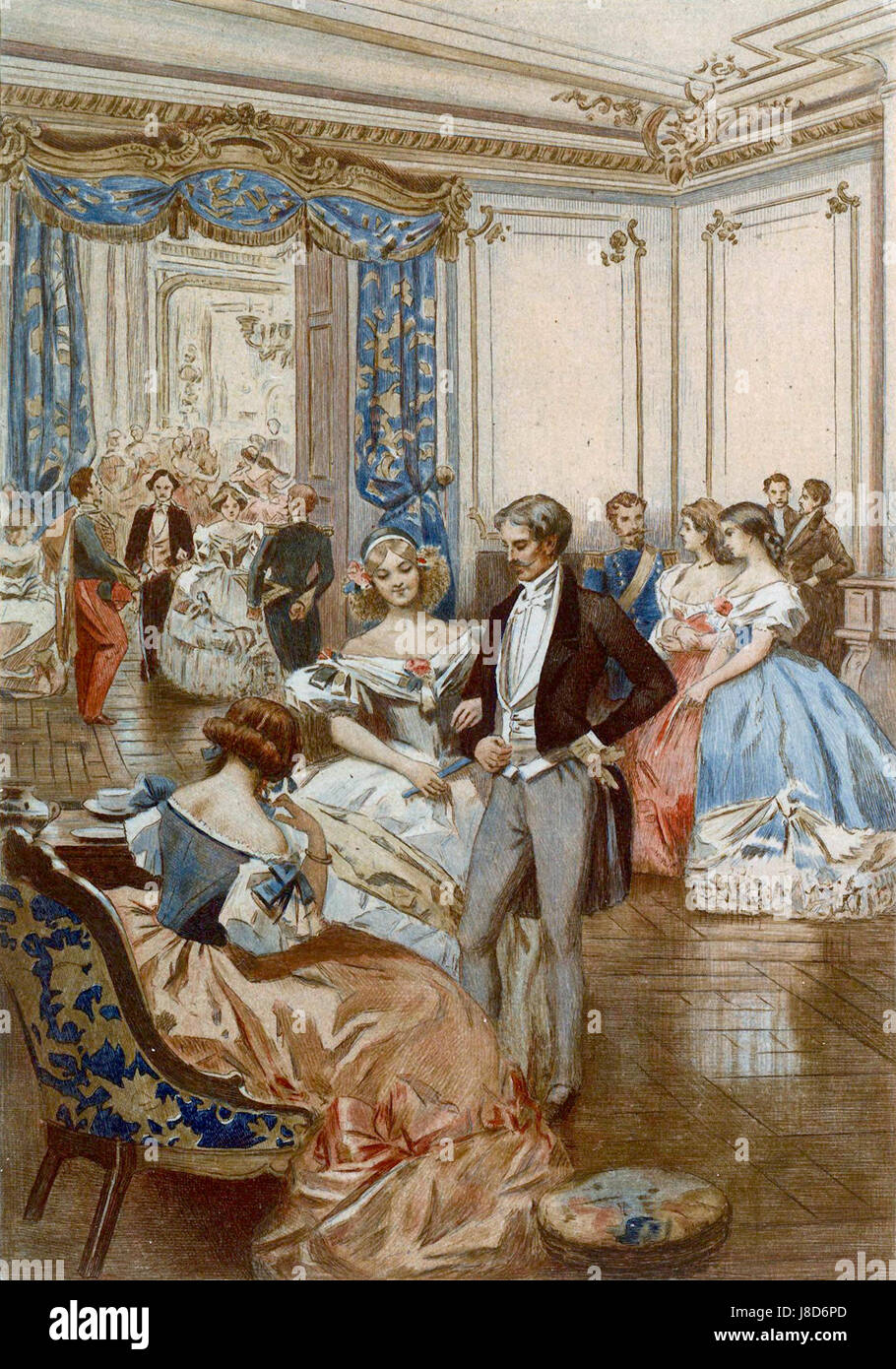 1850s fashion hi-res stock photography and images - Alamy