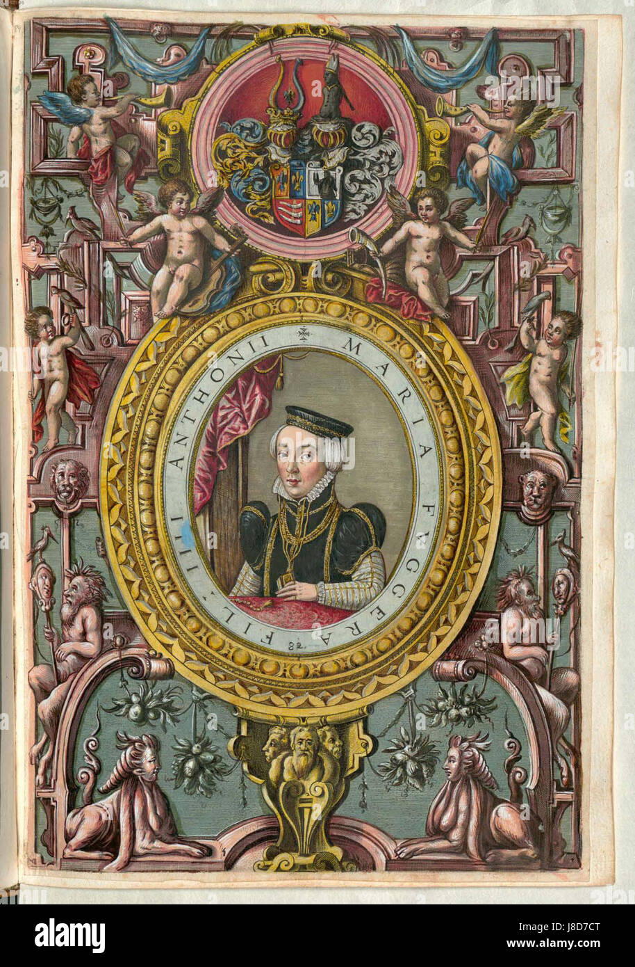 Fuggerorum et Fuggerarum imagines 084r is a historical piece of art ...