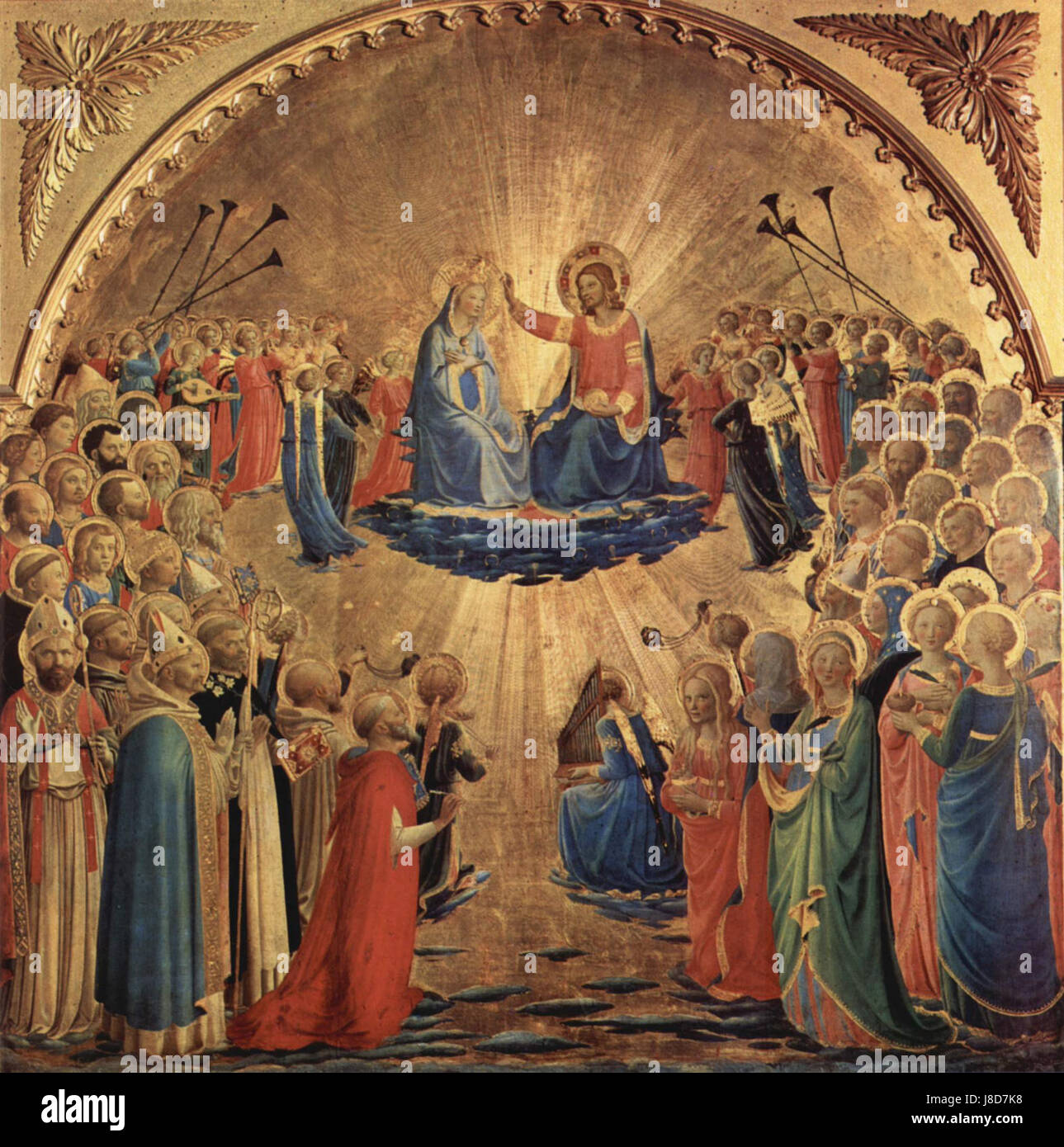 Fra Angelico, an Italian painter, created the 'Annunciation' in the ...
