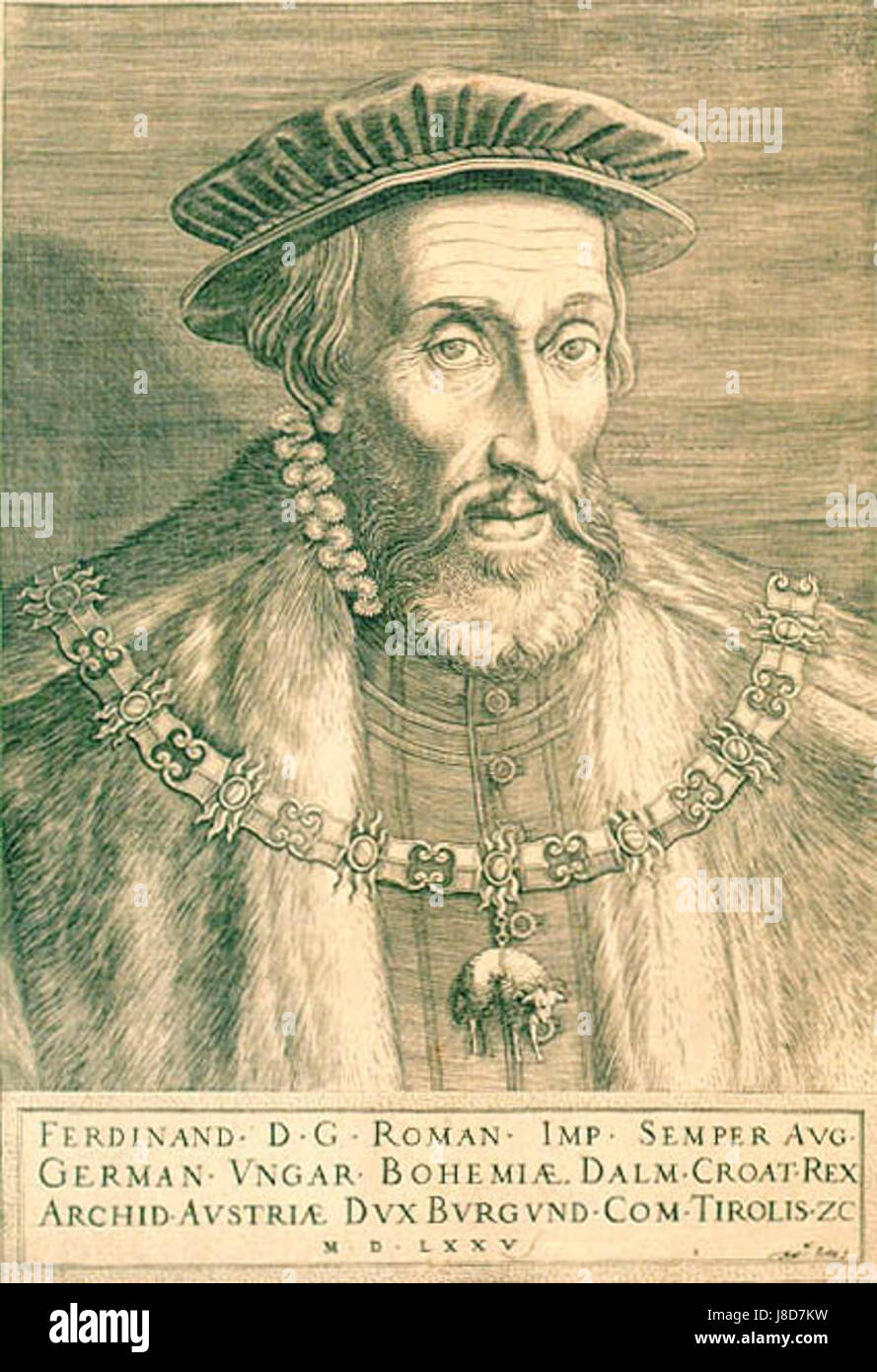 Ferdinand I by Martin Rota Stock Photo - Alamy
