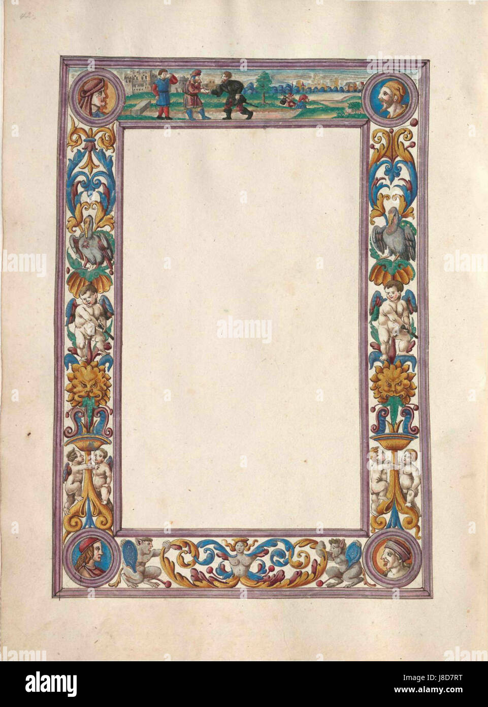 Page 42 of the 'Geheimes Ehrenbuch der Fugger,' created between 1545 ...