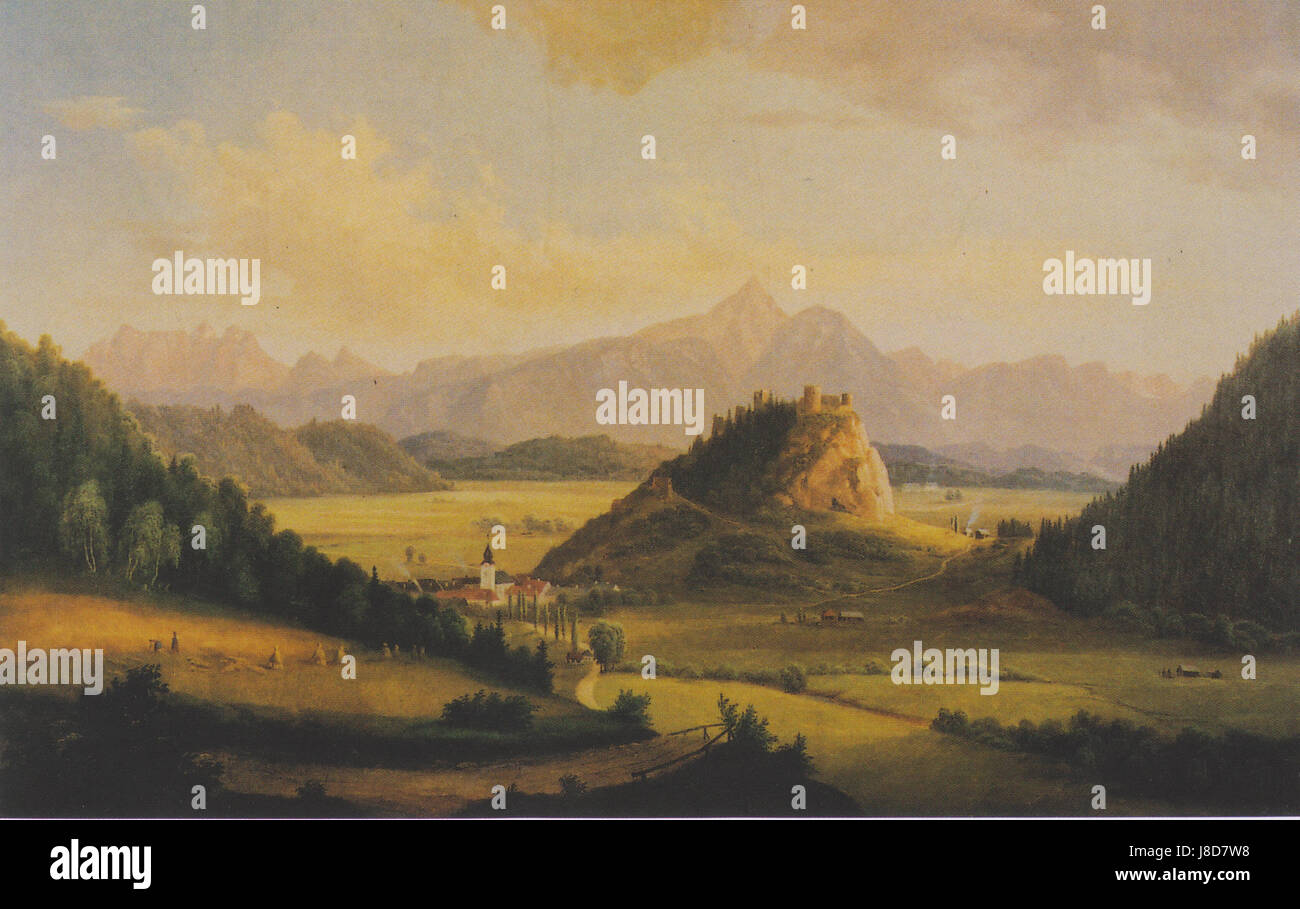 Markus Pernhart was a 19th-century Austrian painter known for his ...