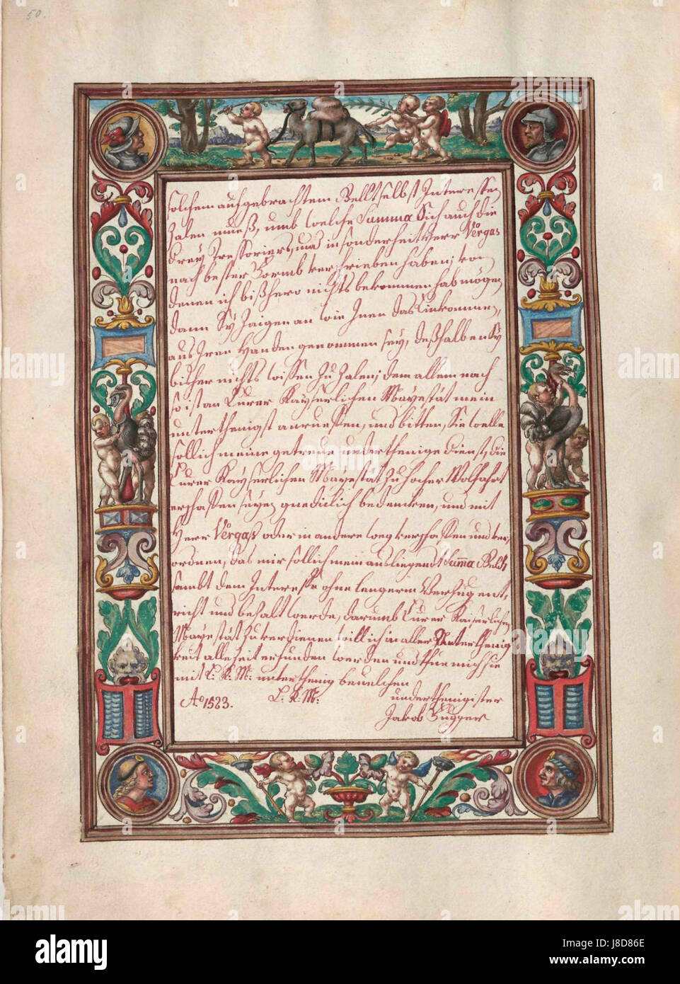 The 'Fugger Ehrenbuch 050' refers to a page from the Fugger familyâ€™s ...