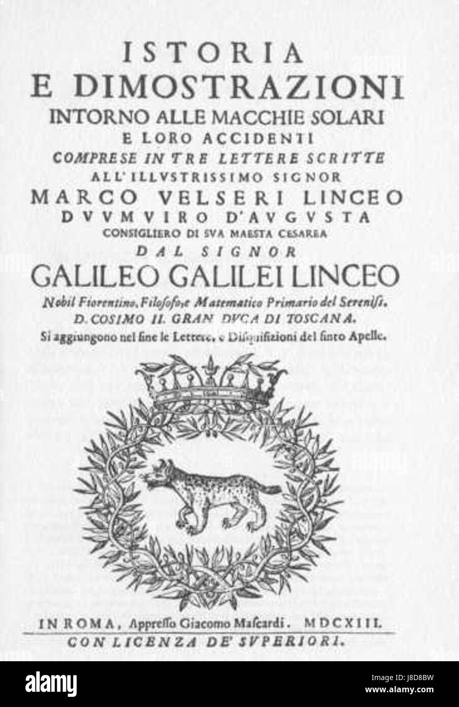 Galileo history Black and White Stock Photos & Images - Alamy