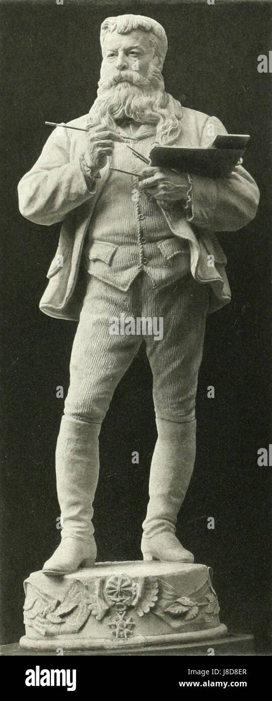 A reference to the works of French sculptor Emmanuel Fremiet and artist ...
