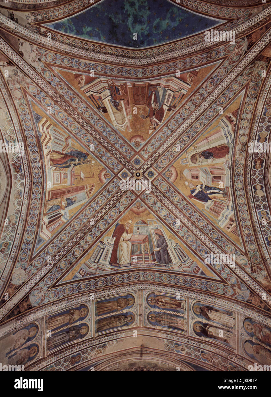 Giotto di Bondone, an influential Italian painter of the 13th and 14th ...