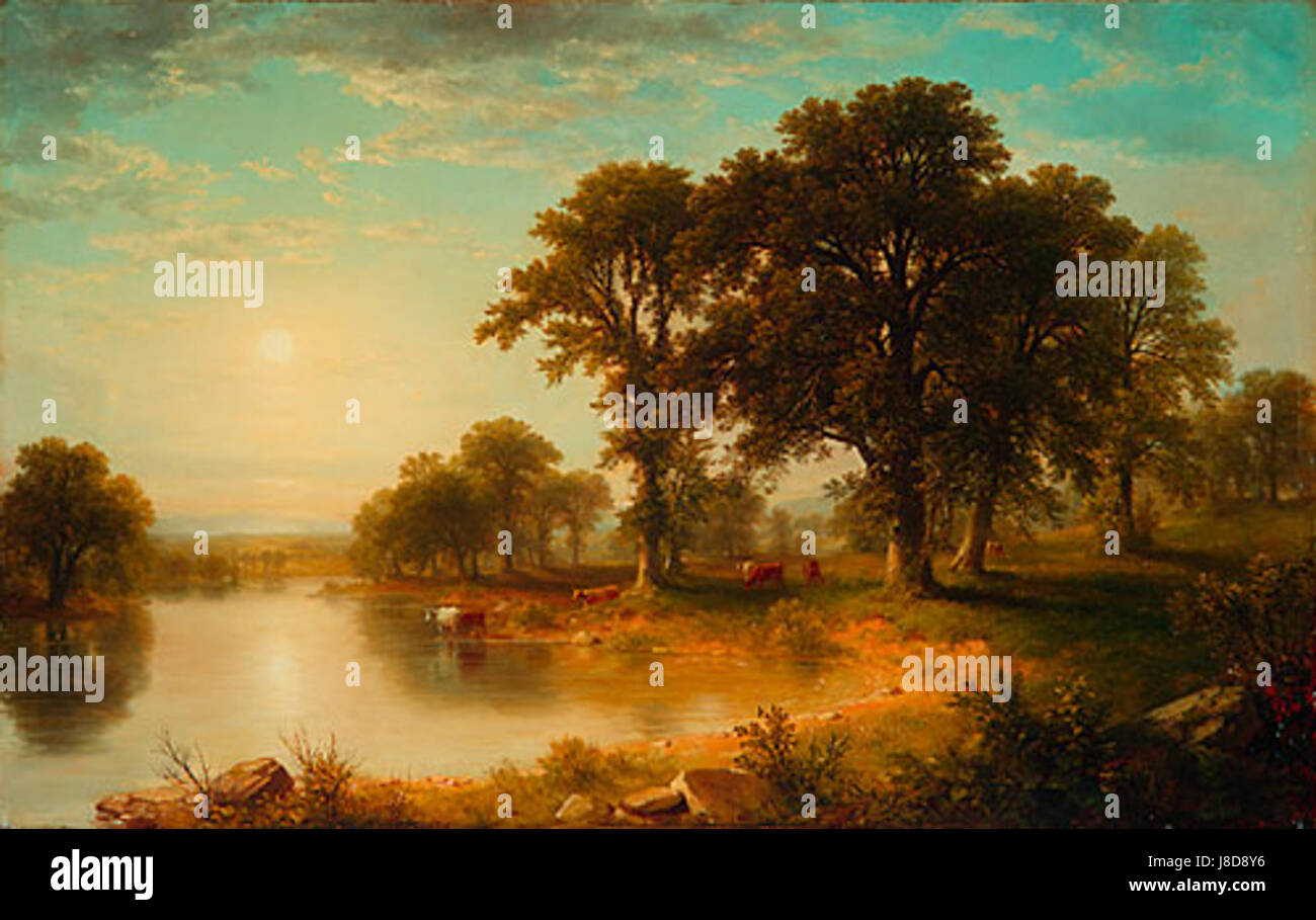 Asher B. Durand was an American landscape painter known for his ...